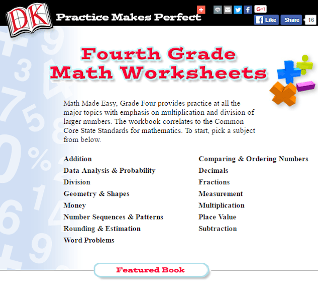 20 Helpful Math Websites for Kids and Teachers with a Free Downloadable ...