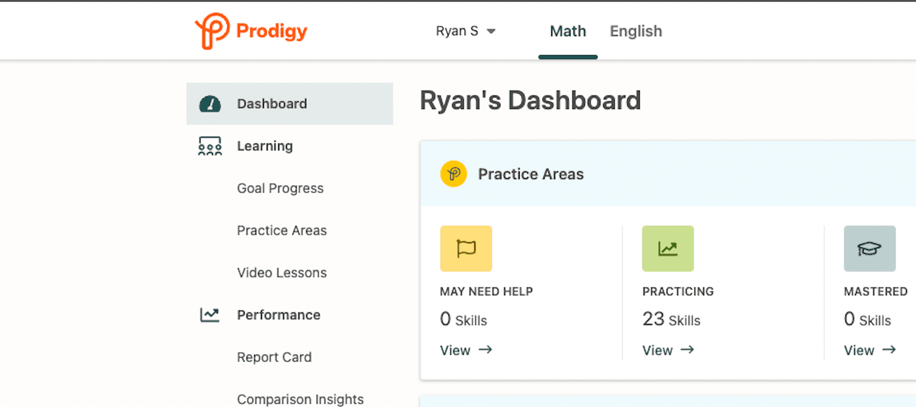 How to Use the Practice Areas Tool as a Prodigy Parent | Prodigy Education