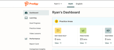 How to Use the Practice Areas Tool as a Prodigy Parent | Prodigy Education