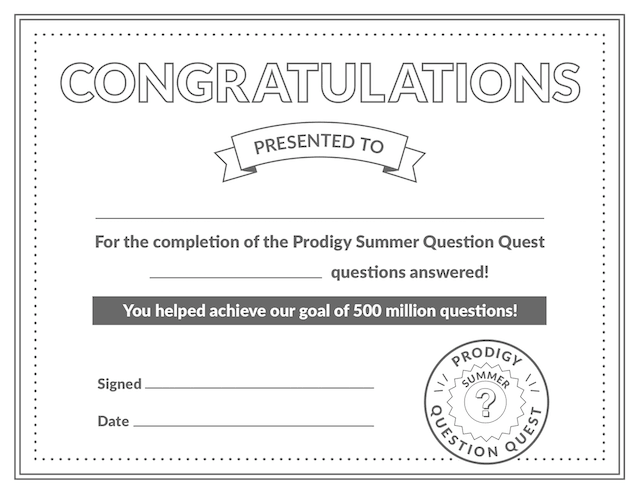 Make Math Fun for Your Child with the Prodigy Summer Question Quest ...