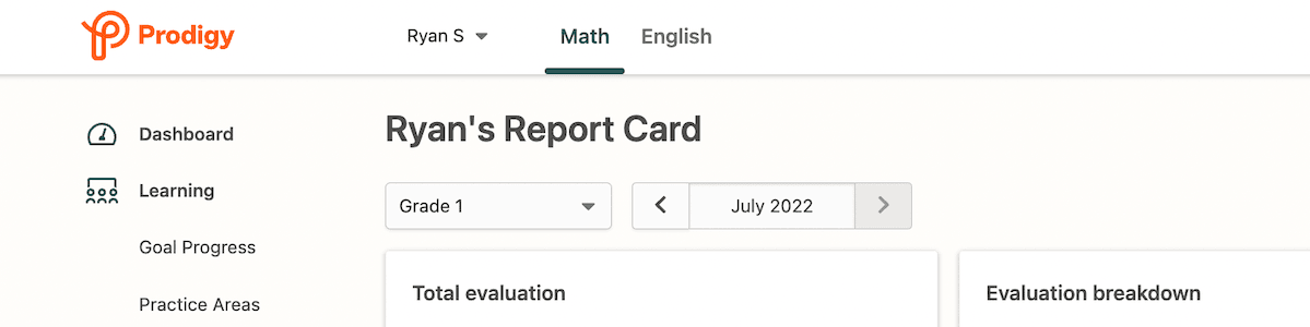 How to Use Prodigy's Report Card as a Parent | Prodigy Education