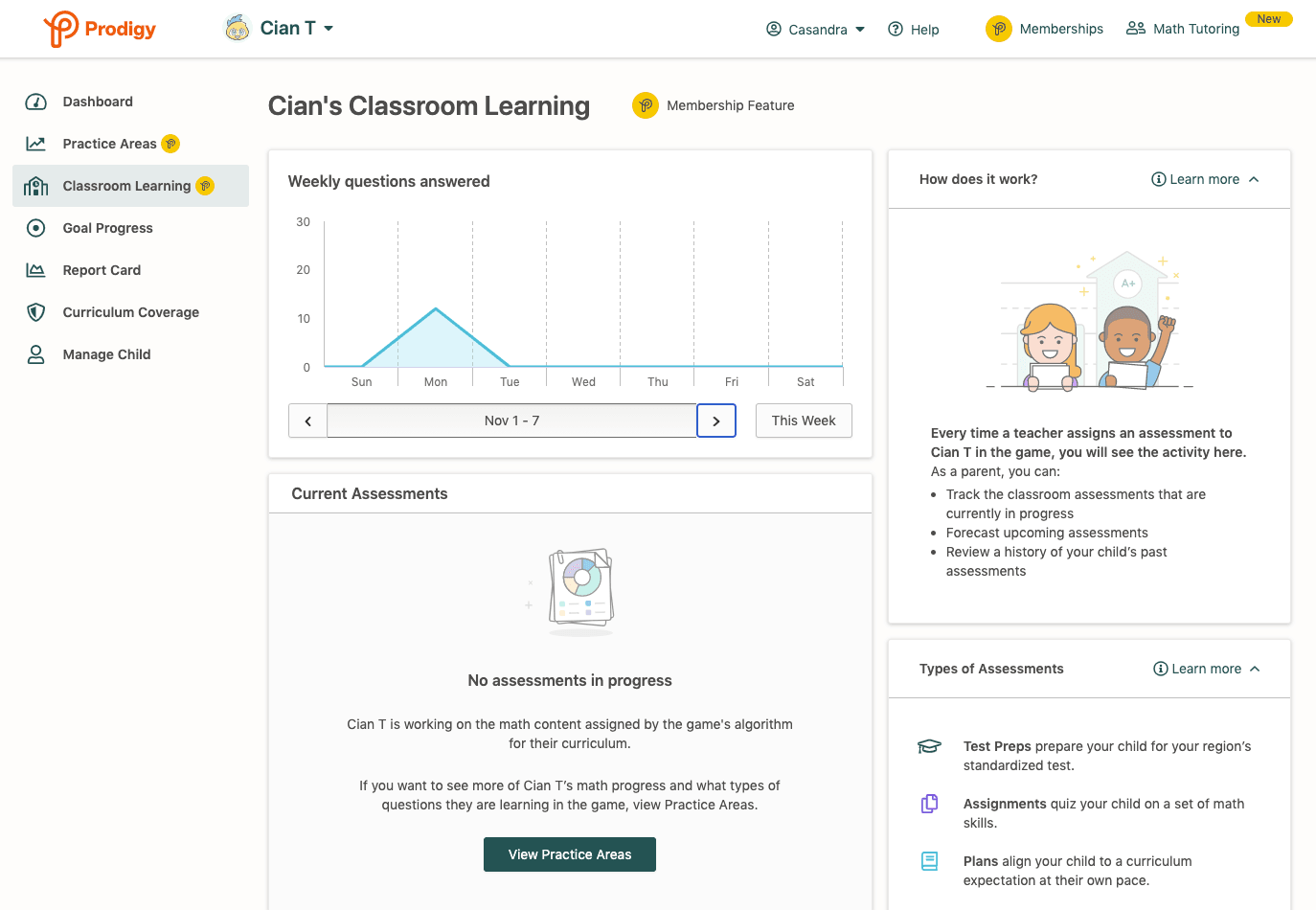 Introducing 3 New Premium Membership Features for Parents | Prodigy ...