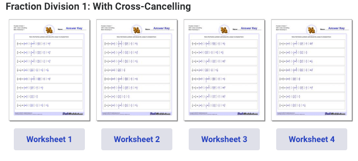 How to Divide Fractions in 3 Easy Steps with Examples, Worksheets ...